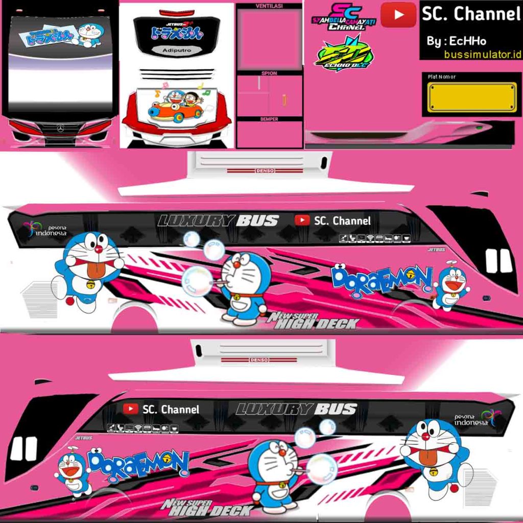 Download Livery Bussid Format PNG SHD Gambar Jernih