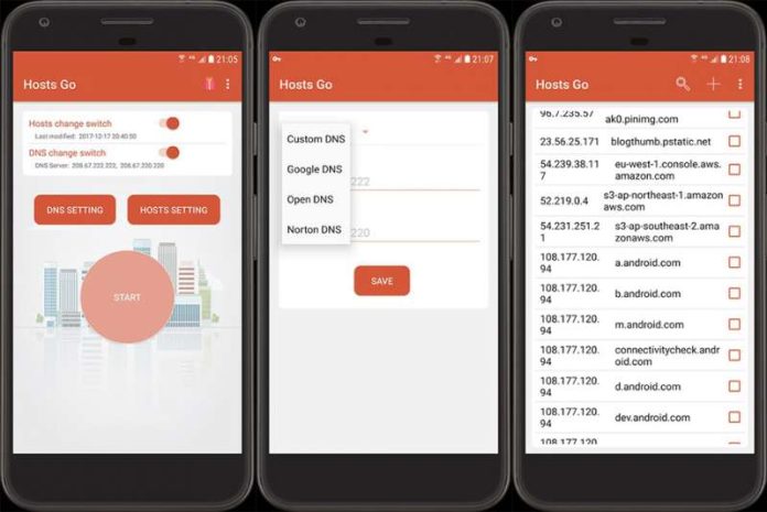 Hosts Go Apk, Aplikasi Untuk Game Android