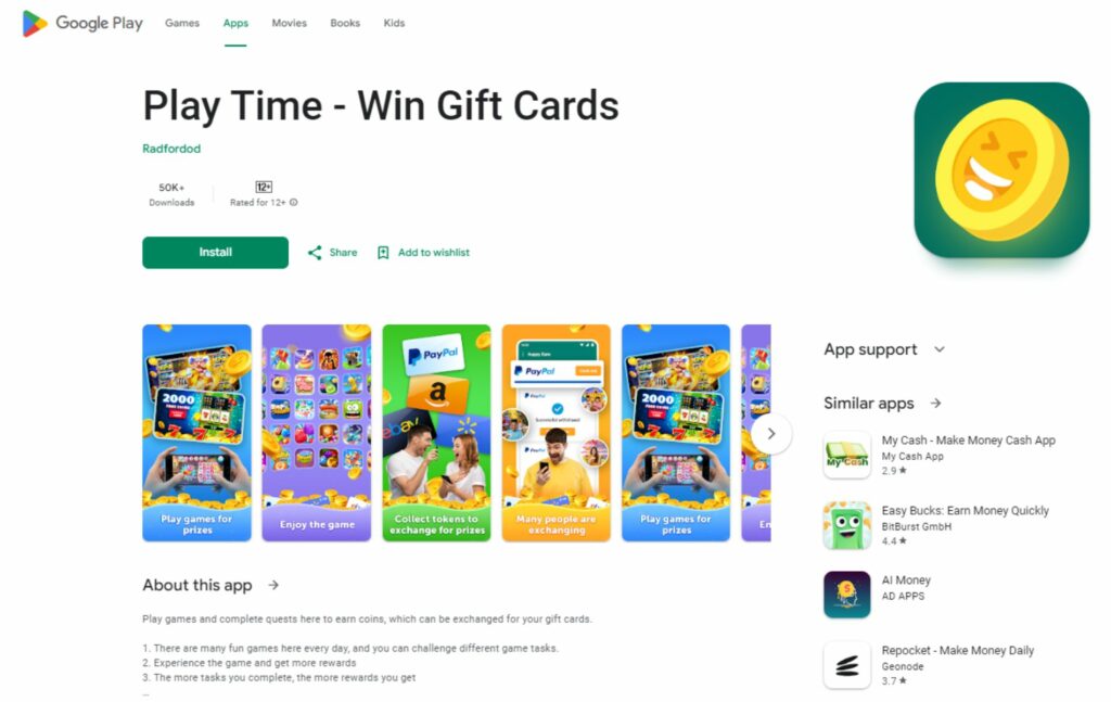 Play Time APK Penghasil Uang, Apakah Terbukti?