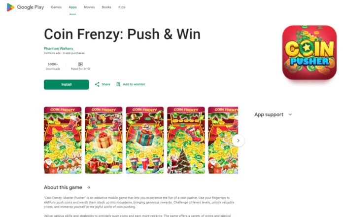 Coin Frenzy APK Penghasil Uang, Apakah Terbukti?