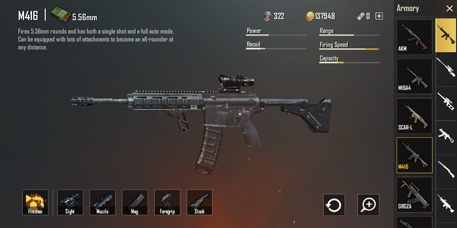 Senjata AR M416 PUBG Mobile Agar Mematikan 2020 – Esportsku