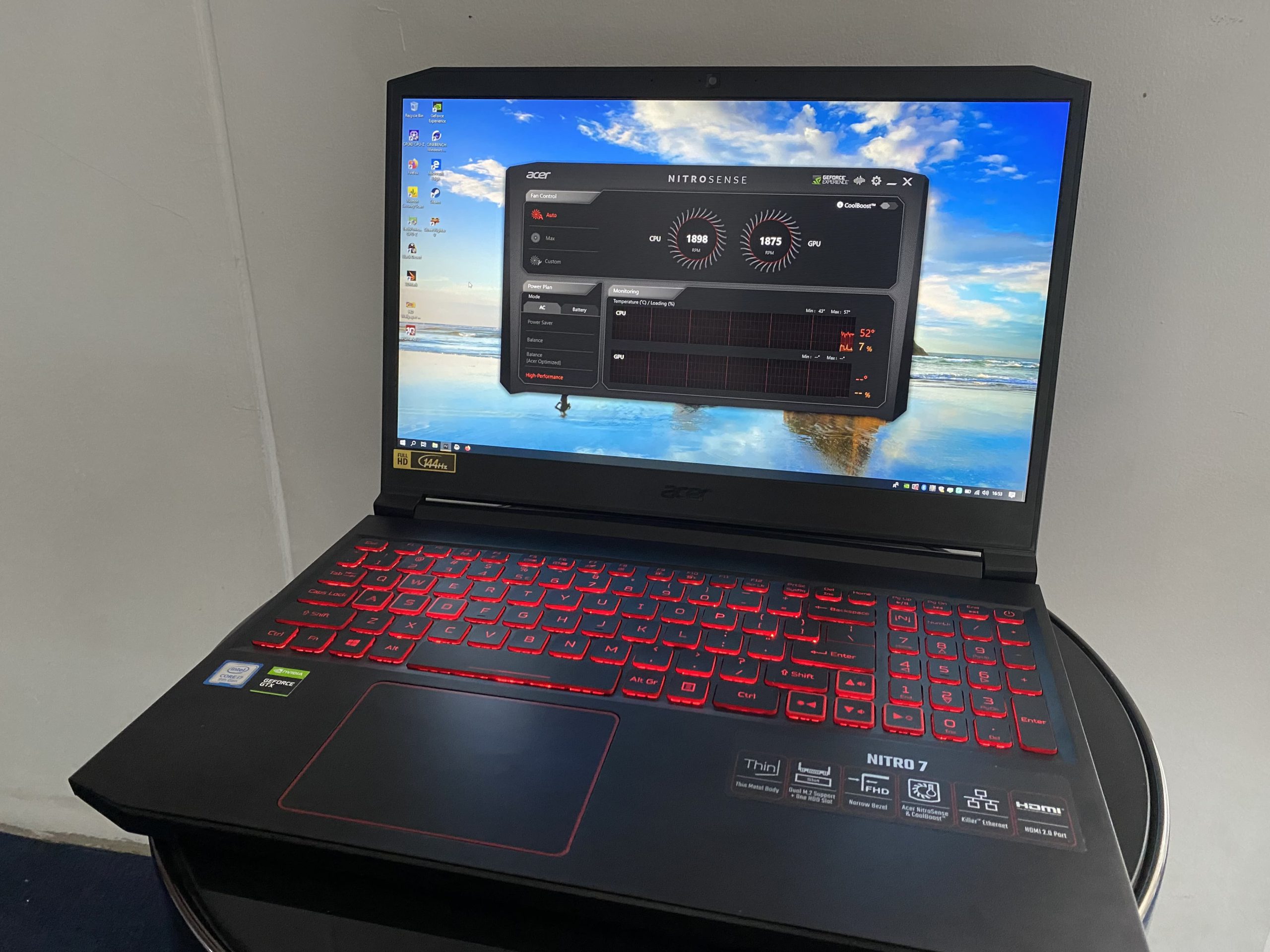 Review Acer Nitro 7 Nitro 7 (AN715-51), Laptop Gaming Lengkap Dan Murah ...