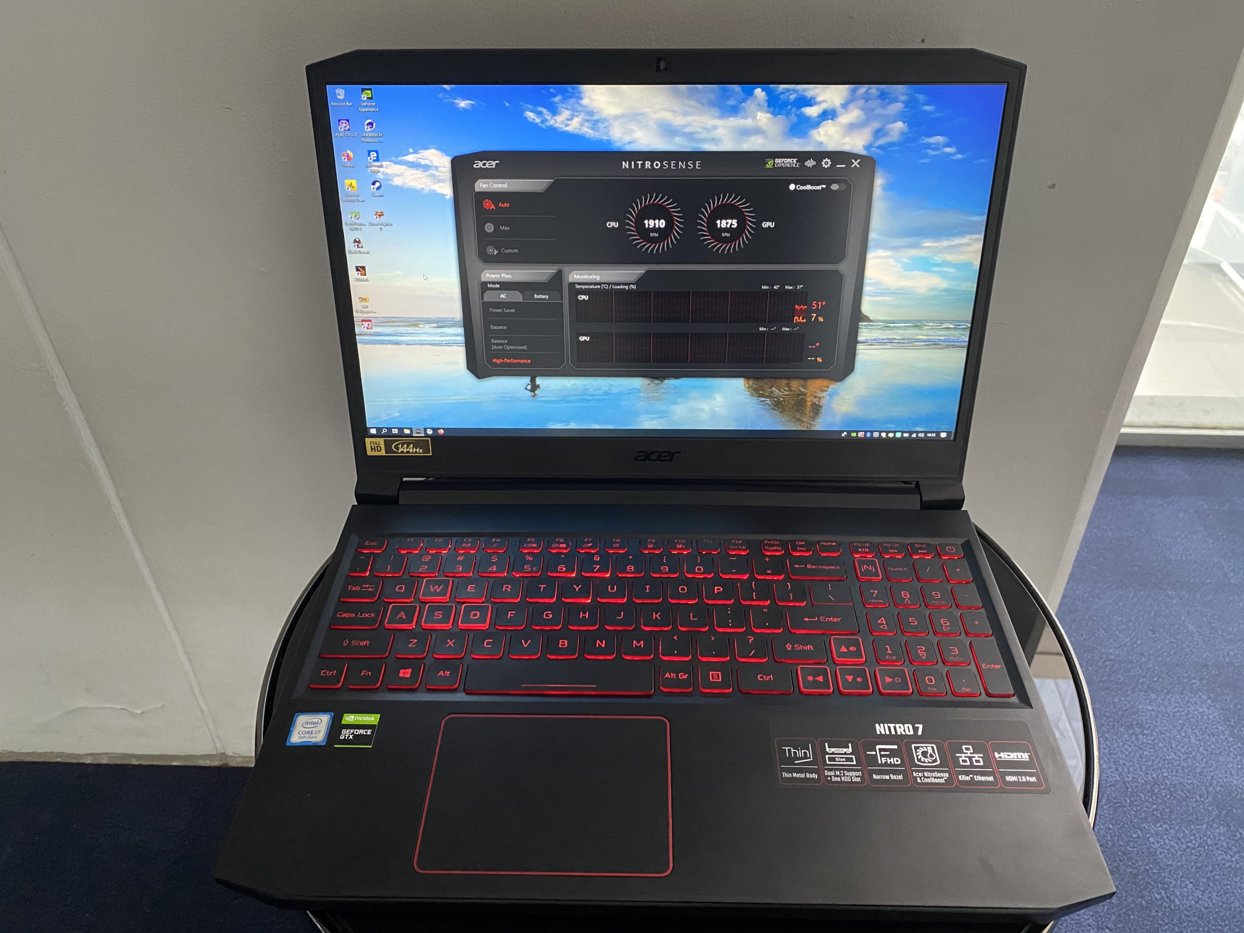 Review Acer Nitro 7 Nitro 7 (AN715-51), Laptop Gaming Lengkap Dan Murah ...