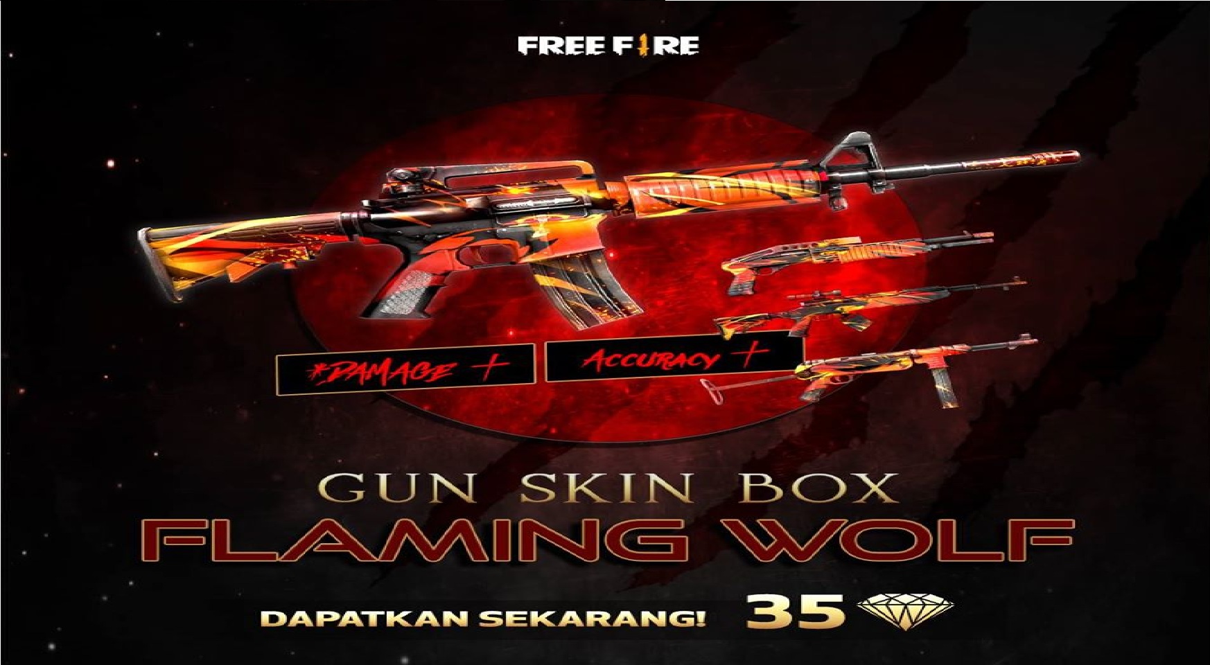 4 Skin Flaming Free Fire Terbaik Pilihan Pemain FF! – Esportsku
