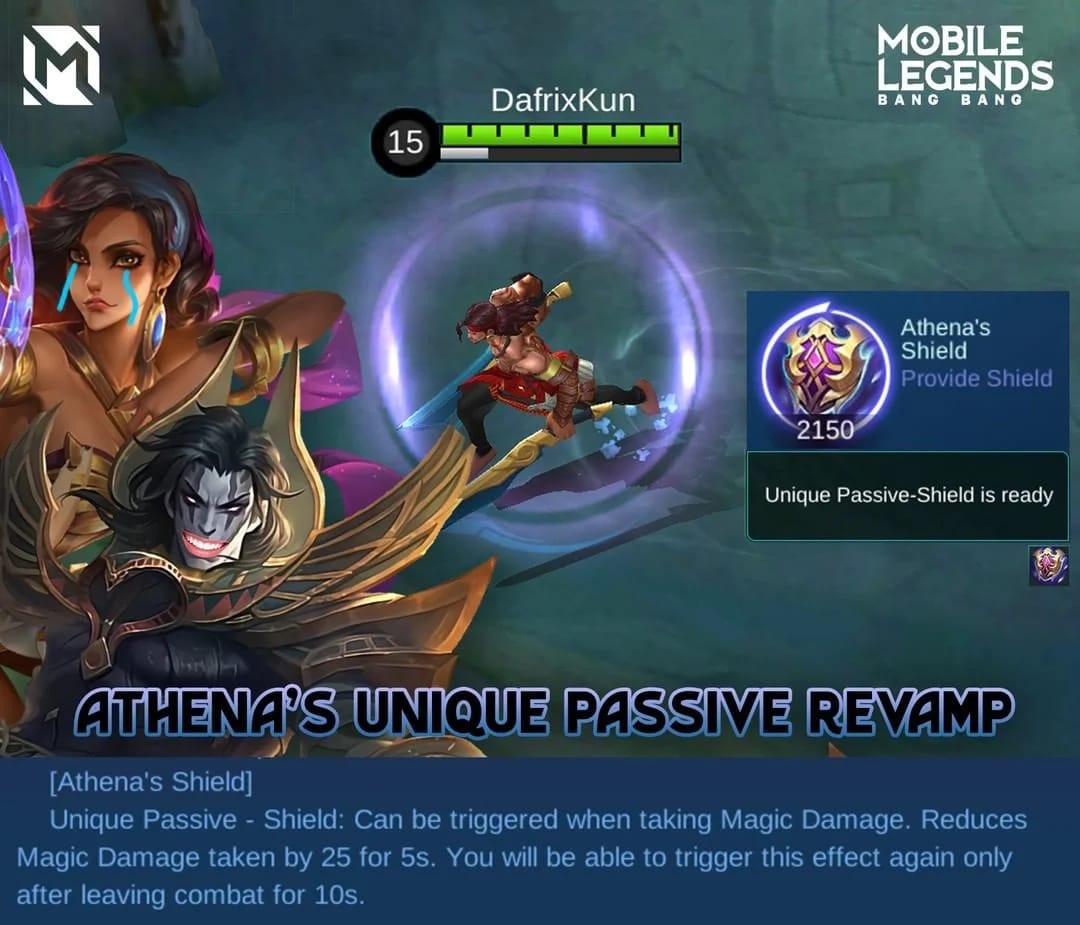 Athena Shield ML Dapatkan Revamp Terbaru Mobile Legends! – Esportsku