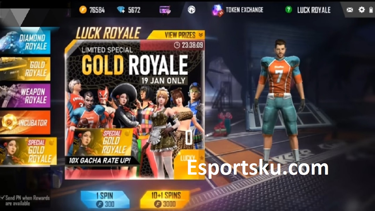 Limited Spesial FF Gold Royale Free Fire Banyak Bundle – Esportsku