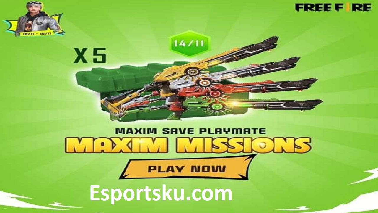 Event FF Maxim Mission Gratis M1014 Incubator Free Fire – Esportsku