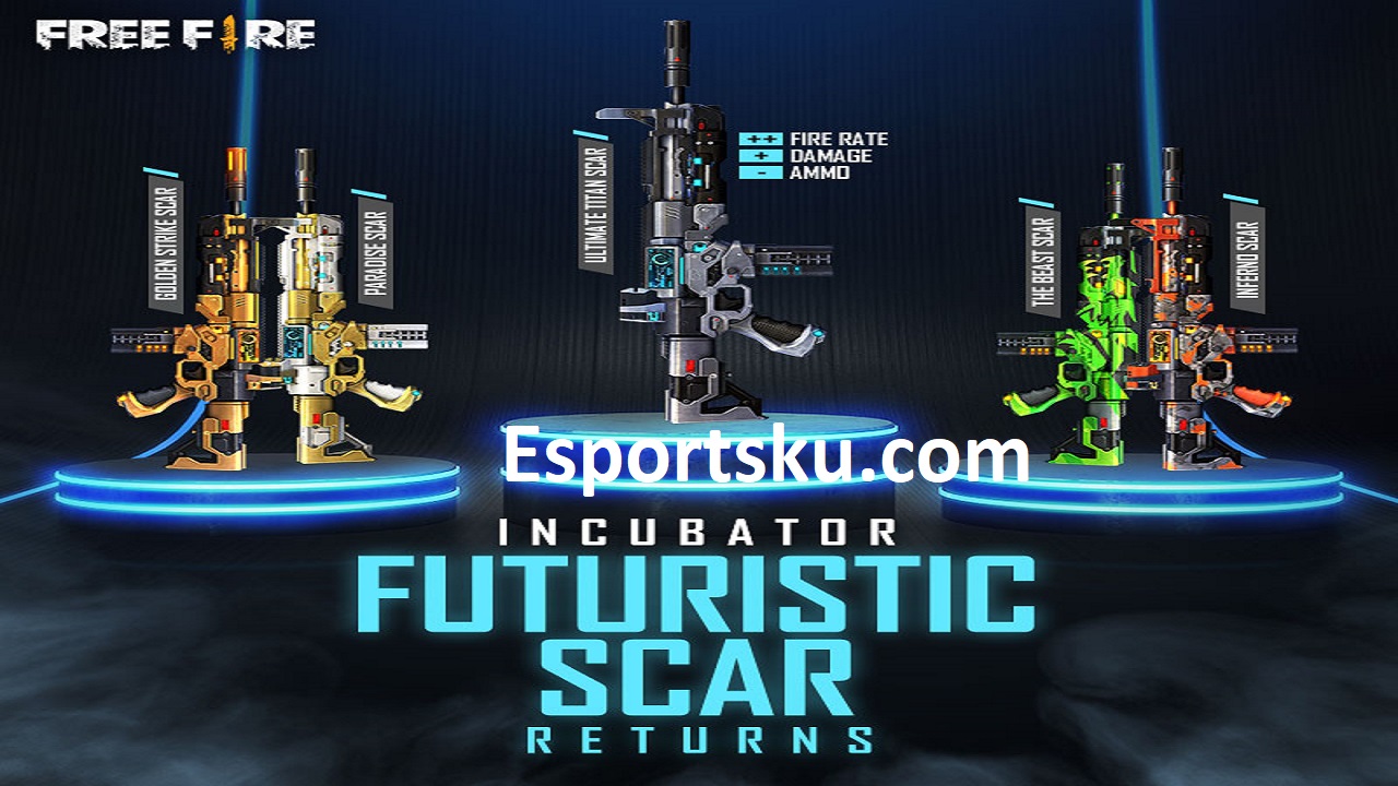 Skin Incubator Scar FF Siap Hadir di Free Fire Indonesia – Esportsku