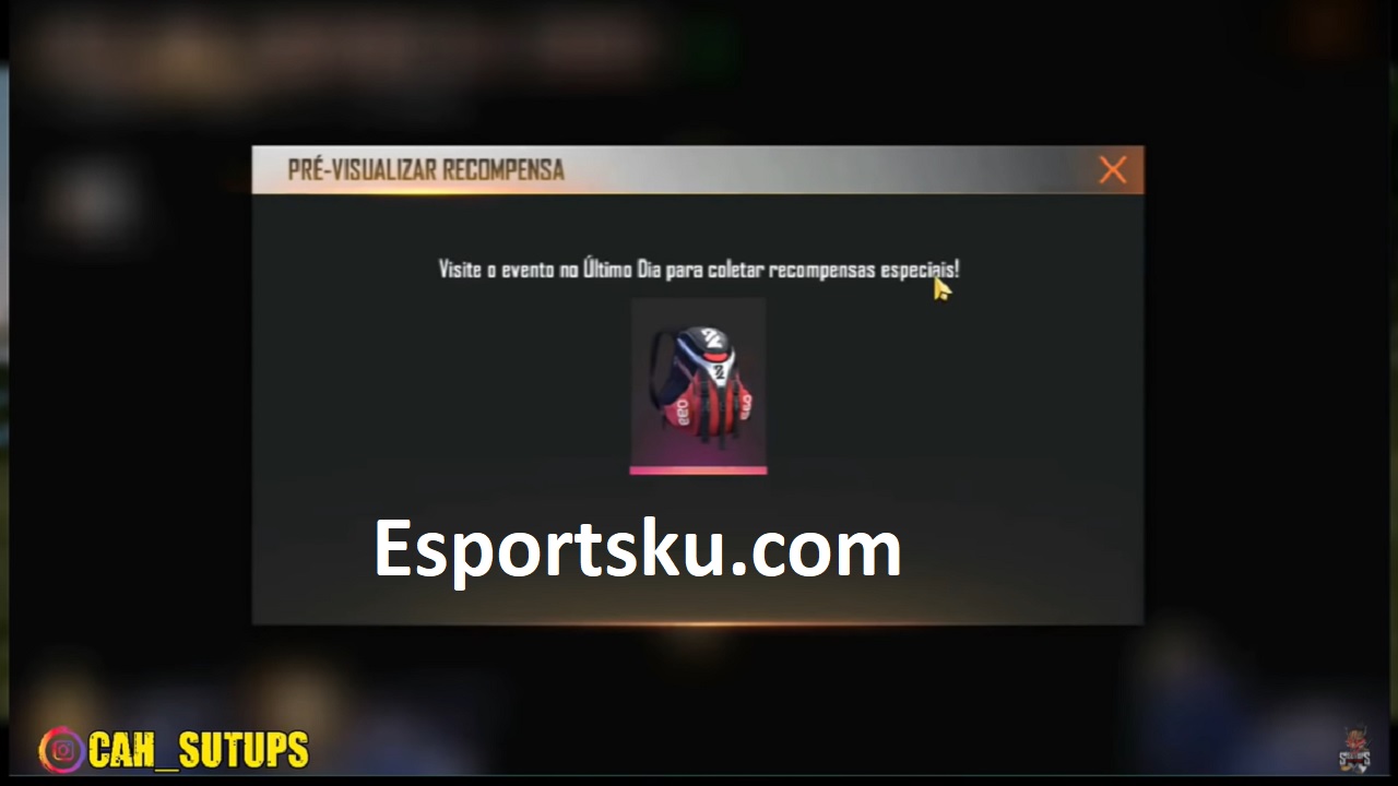 Skin Backpack FF Terbaru Peak Day FFCS Free Fire – Esportsku