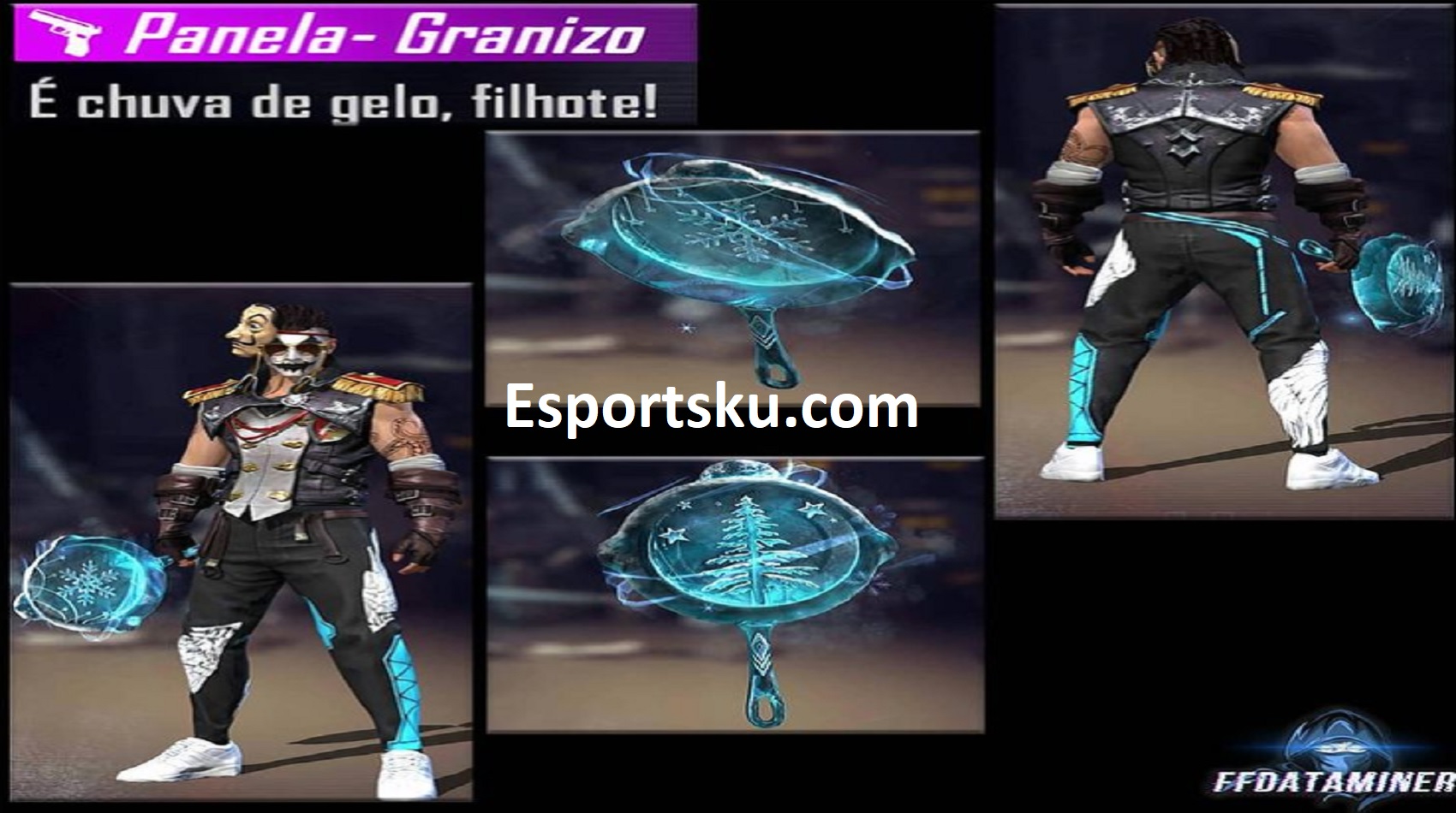 Bocoran Skin Pan Winterfest Free Fire (FF) – Esportsku