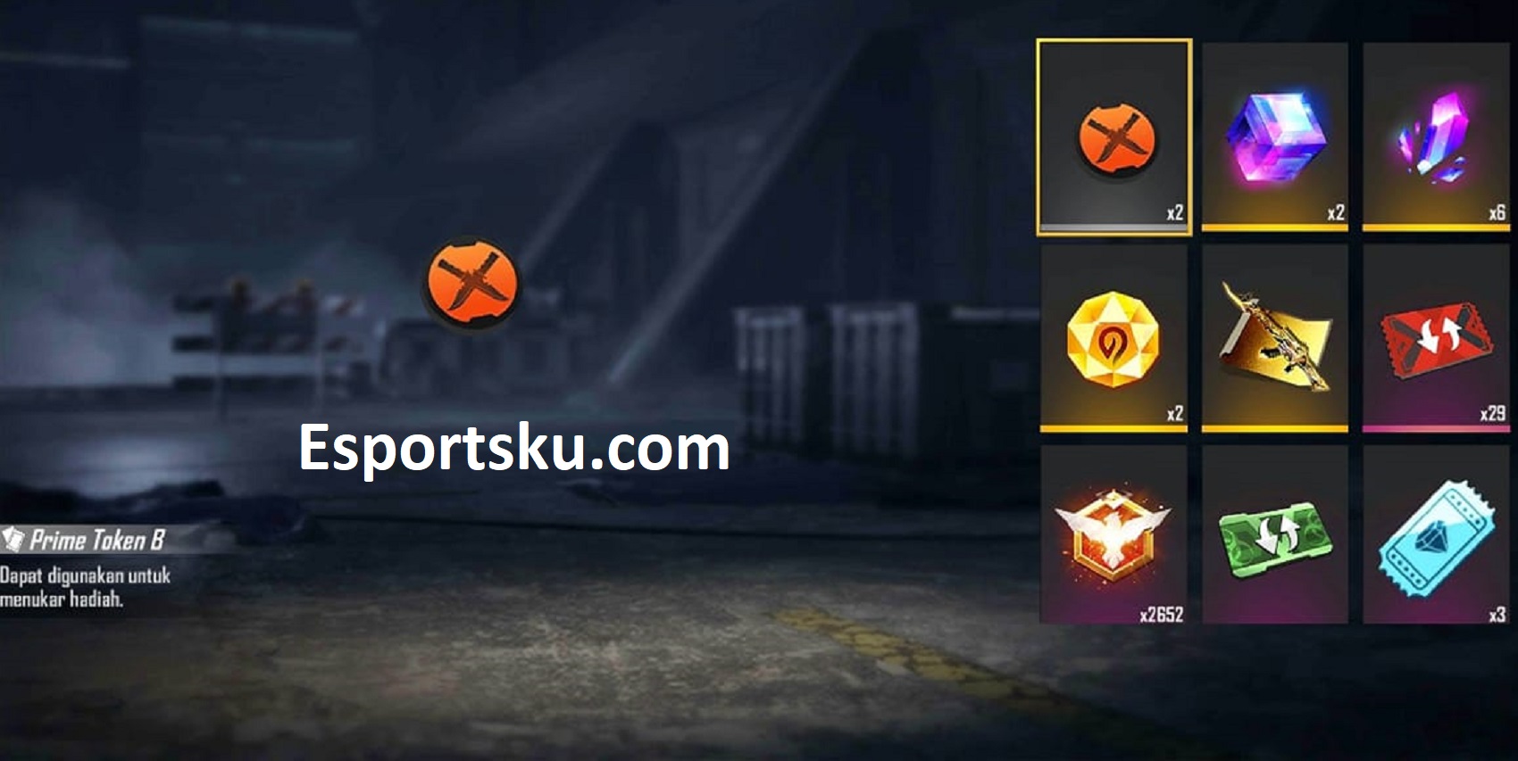 Cara Mendapatkan Prime Token B Free Fire (FF) – Esportsku