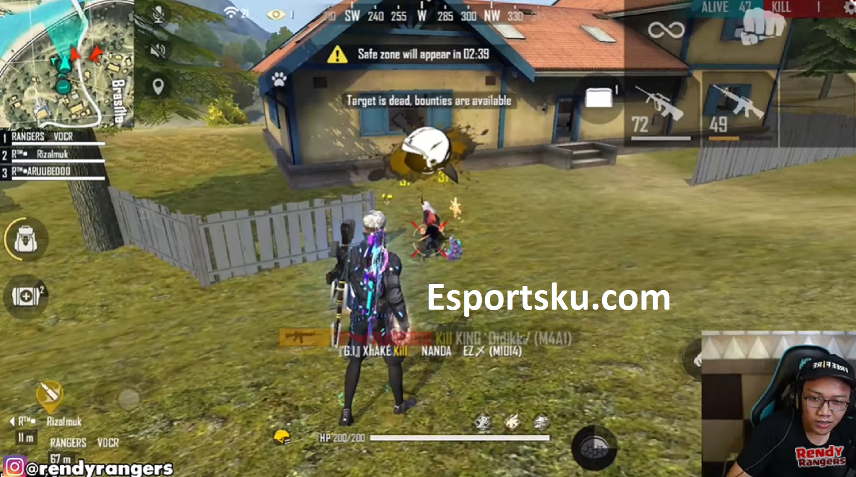 Mengenal Lebih Dekat Senjata Free Fire (FF) M4A1 – Esportsku