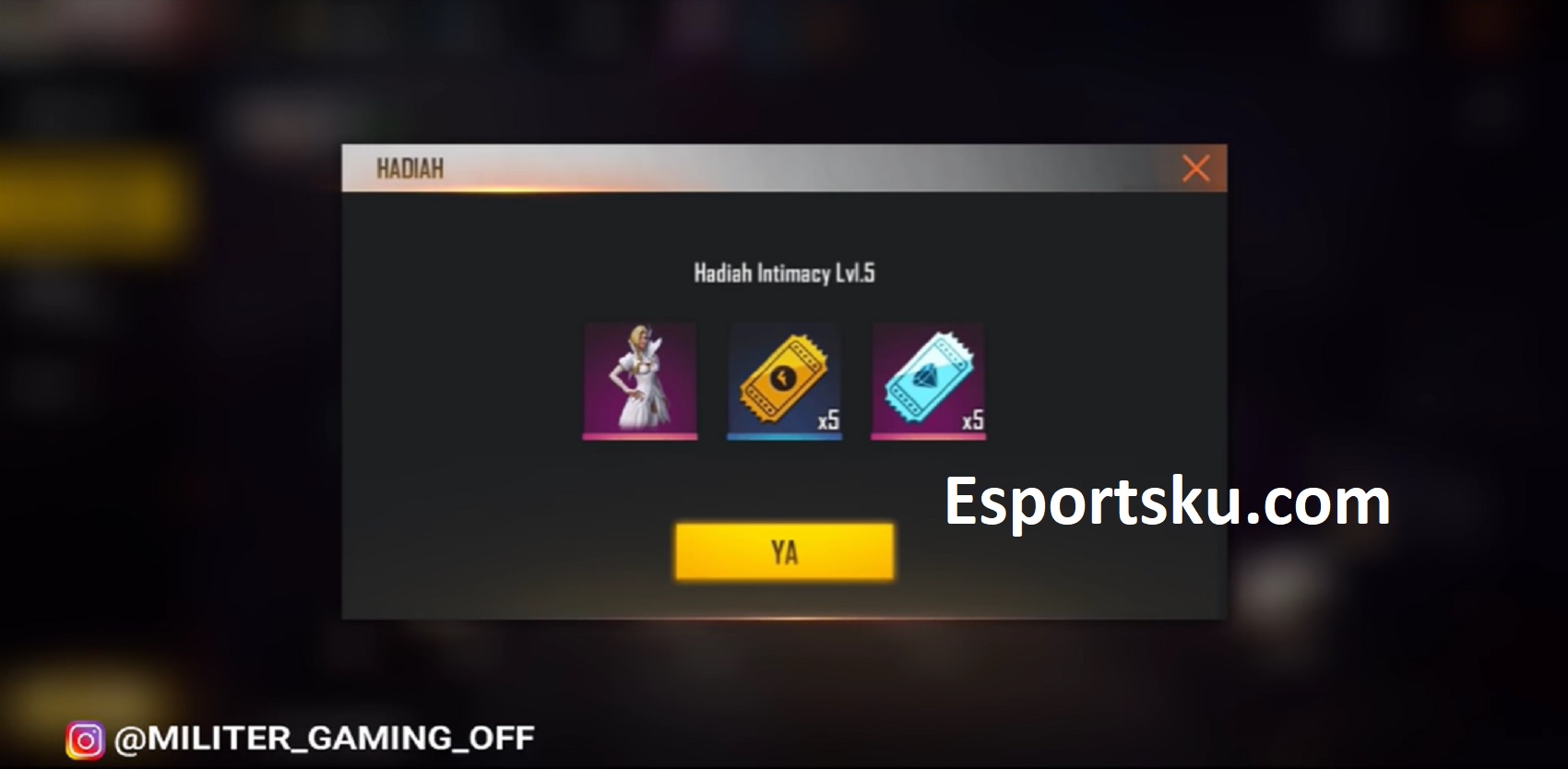 Cara Mendapatkan Bundle FF Dynamic Duo Female Free Fire – Esportsku