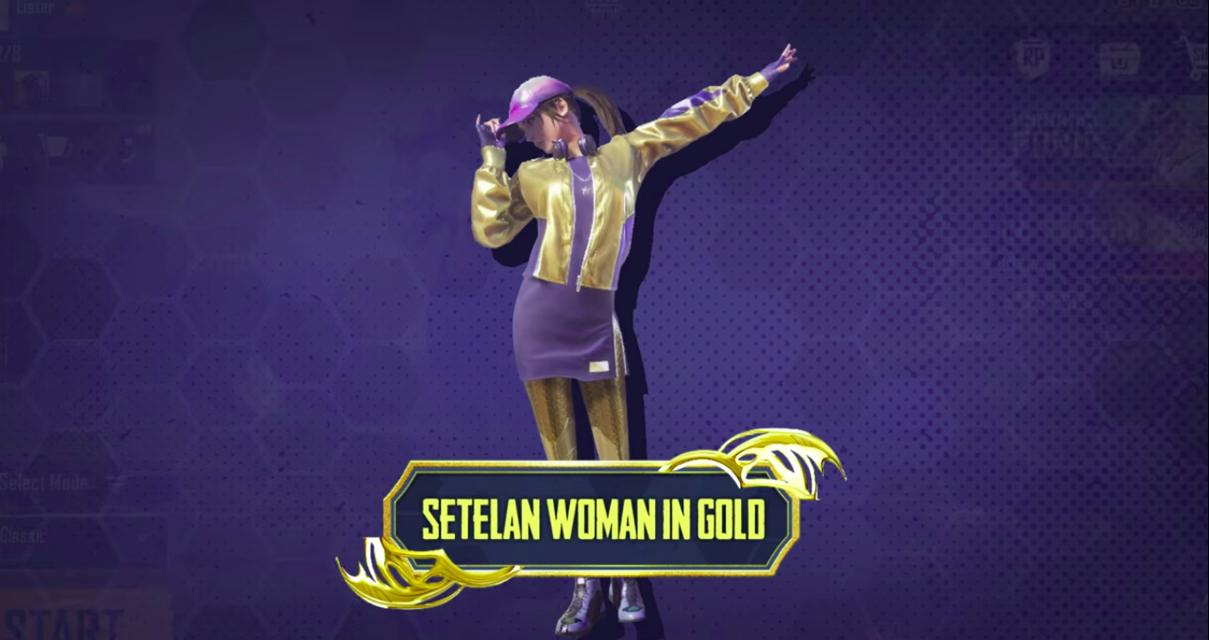 Set Outfit Women in Gold Meriahkan Event Dream Team PUBG Mobile – Esportsku
