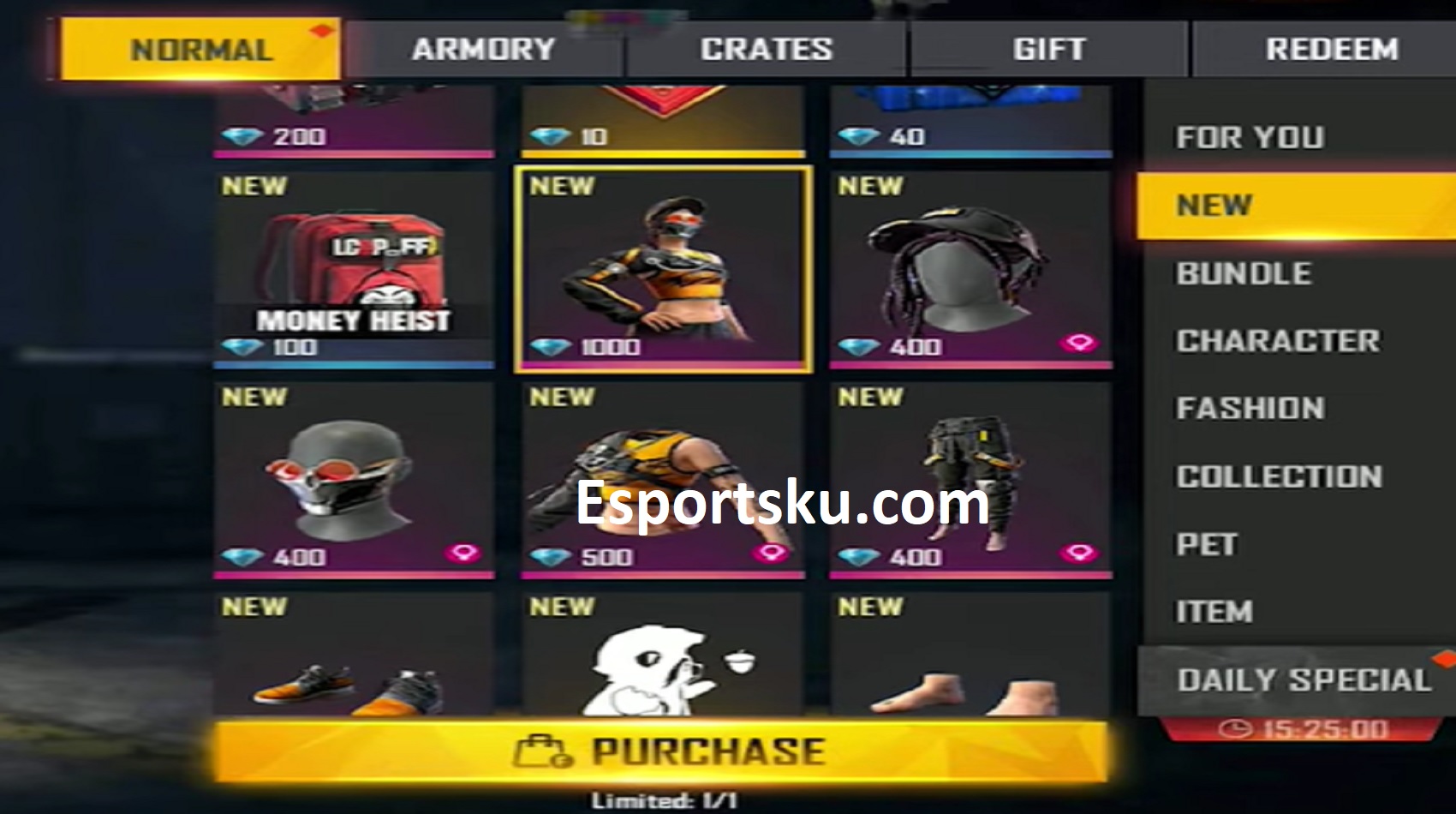 Cara Mendapatkan Bundle Spirit Booyah Free Fire (FF) – Esportsku