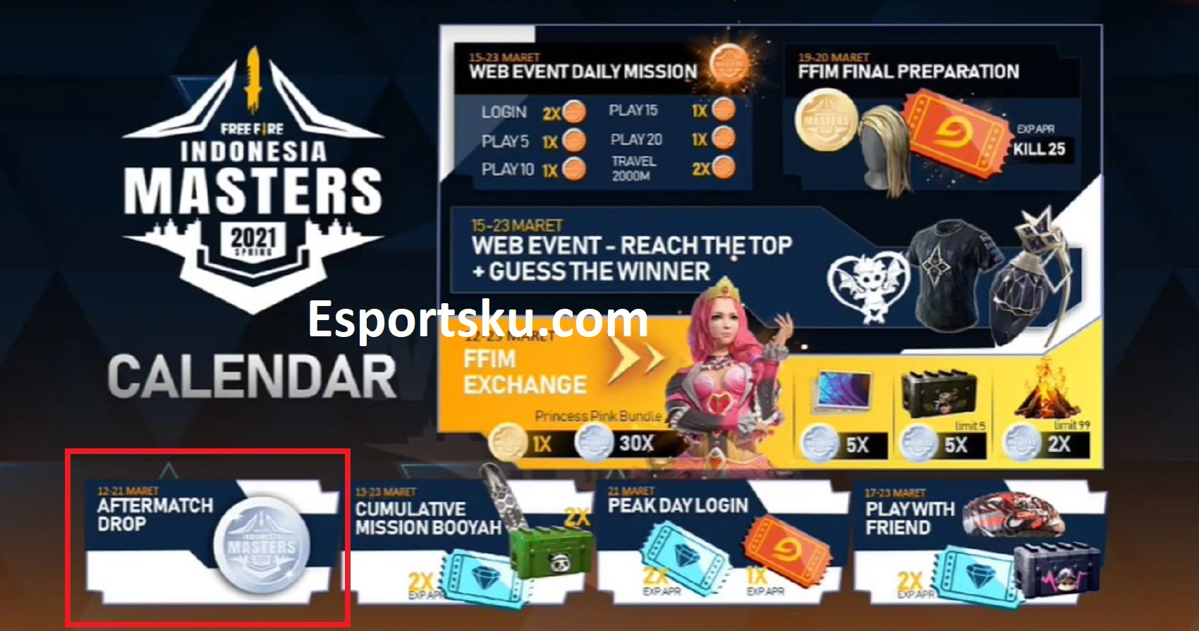 Cara Mendapatkan Token Silver FFIM Spring Free Fire 2021 – Esportsku