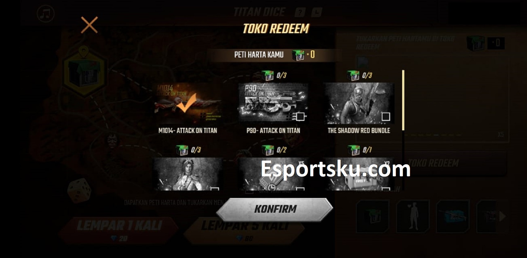 How to get Shadow Red Bundle Free Fire (FF) - Esports